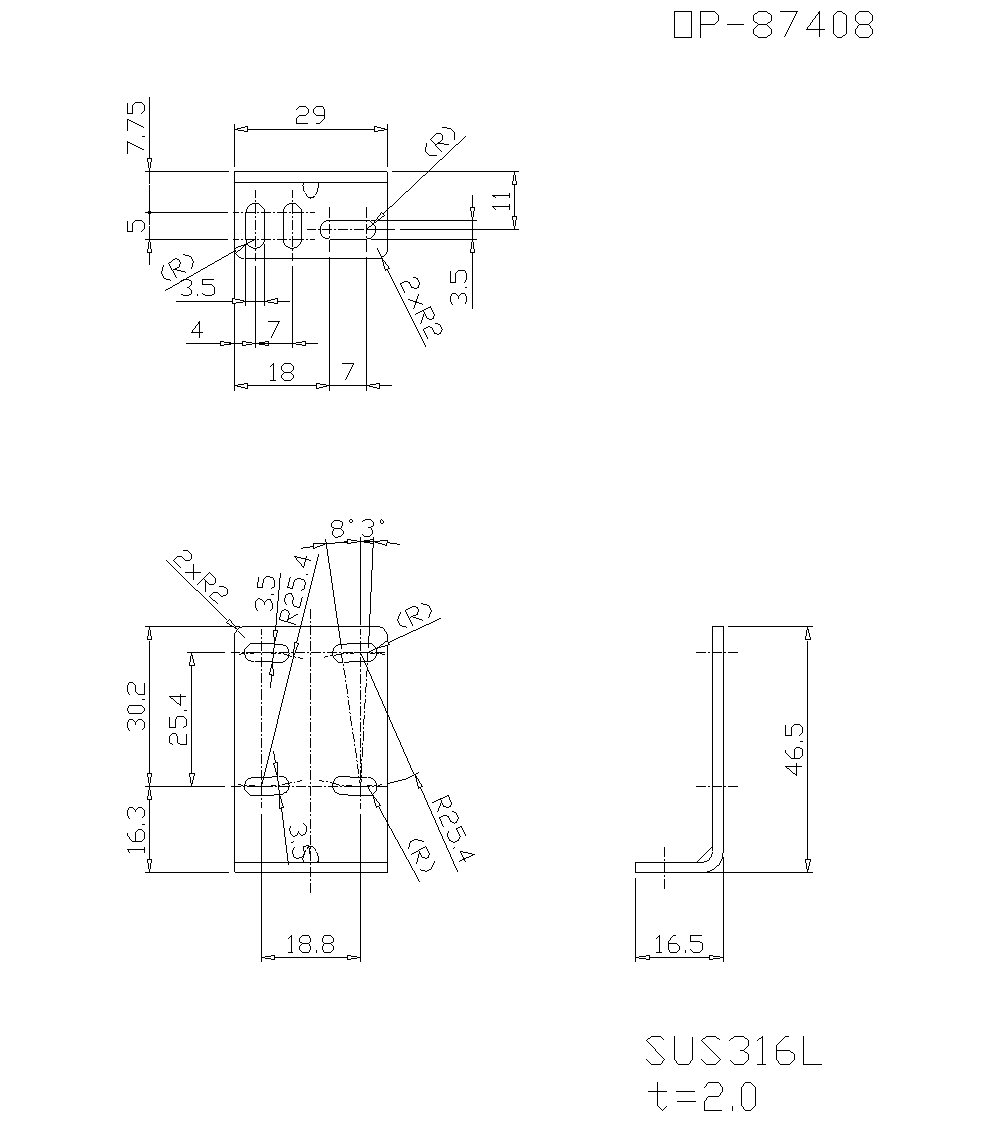 Keyence OP-87408 | Gá cảm biến Keyence OP-87408 | Mounting Keyence OP ...